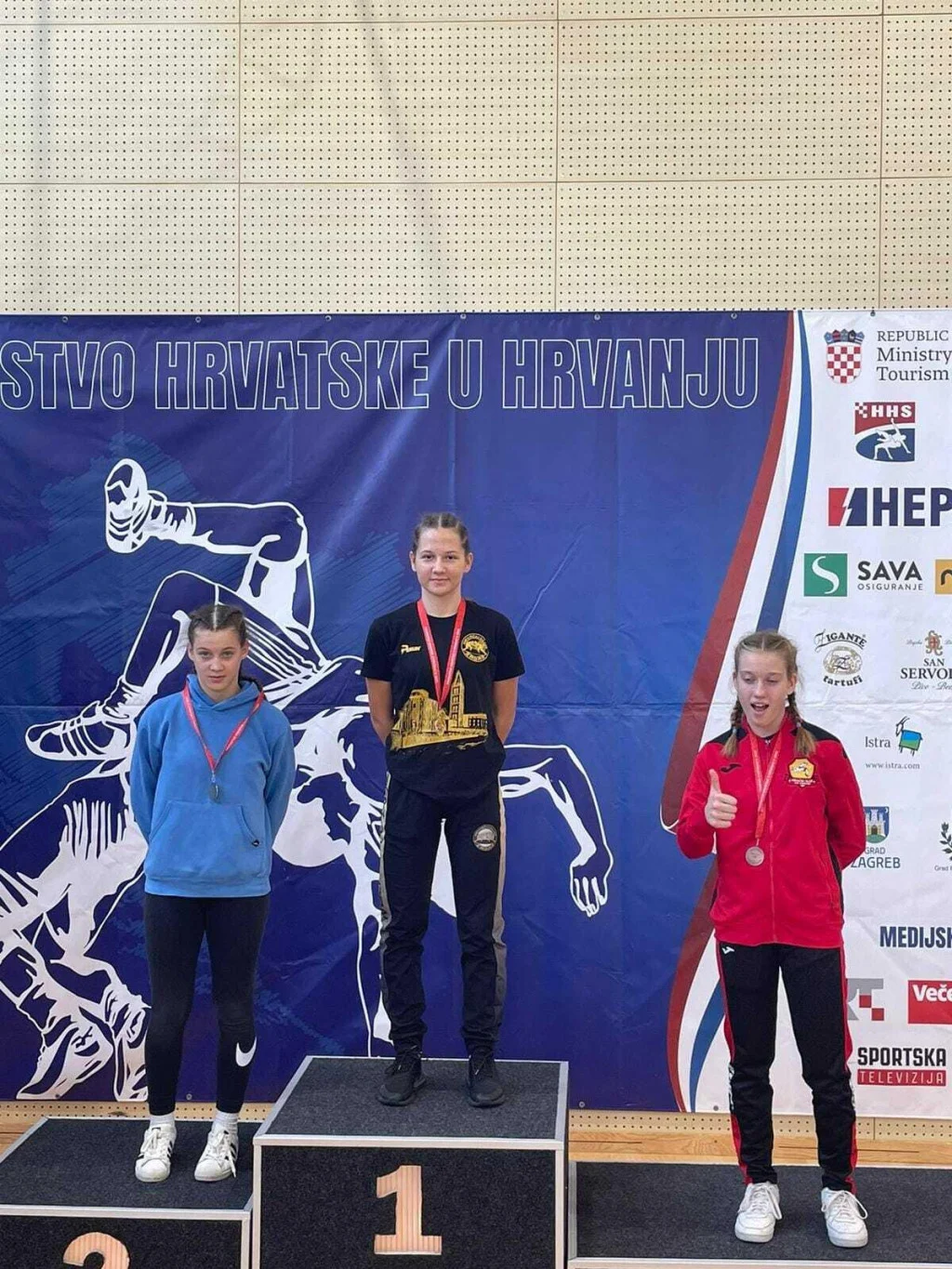 Emanuela Rados prvakinja Hrvatske u hrvanju | Športska zajednica Grada Zadra